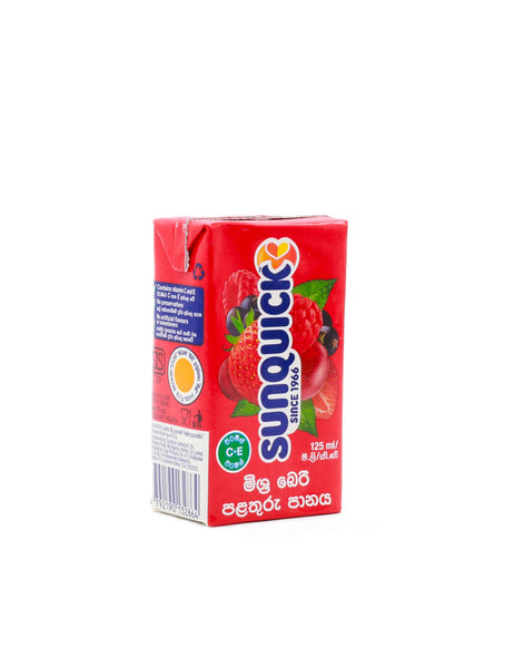SUNQUICK Berry Mix Rtd, 125ml – SPAR2U Sri Lanka