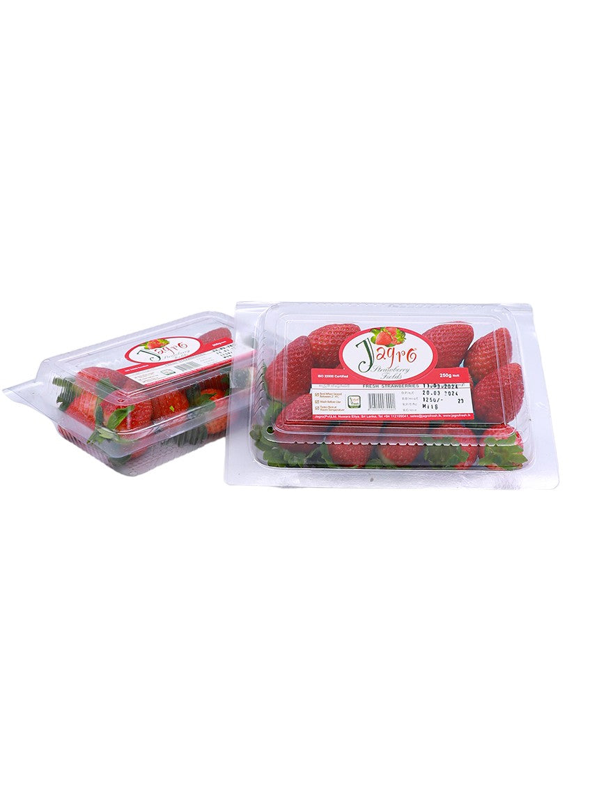 JAGRO Strawberries Grade 1, 250g – SPAR2U Sri Lanka