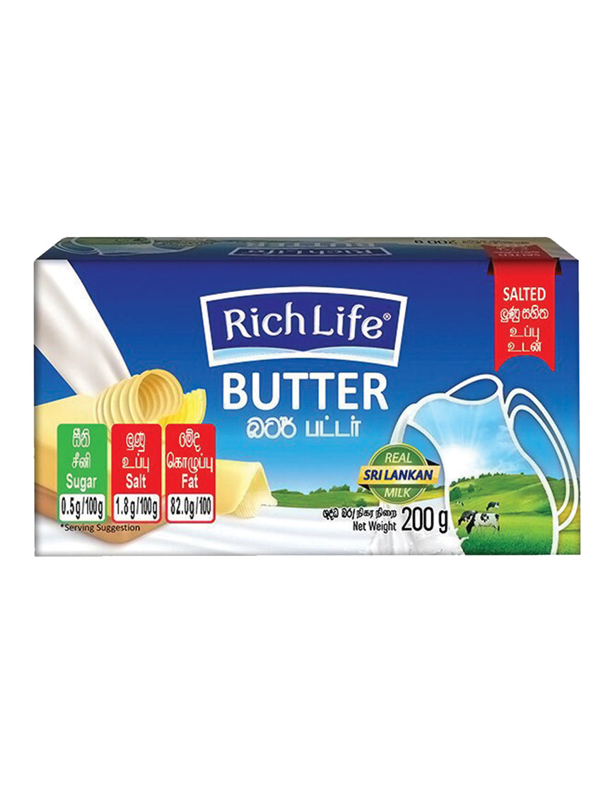 Richlife Butter Salted, 200G – SPAR2U Sri Lanka